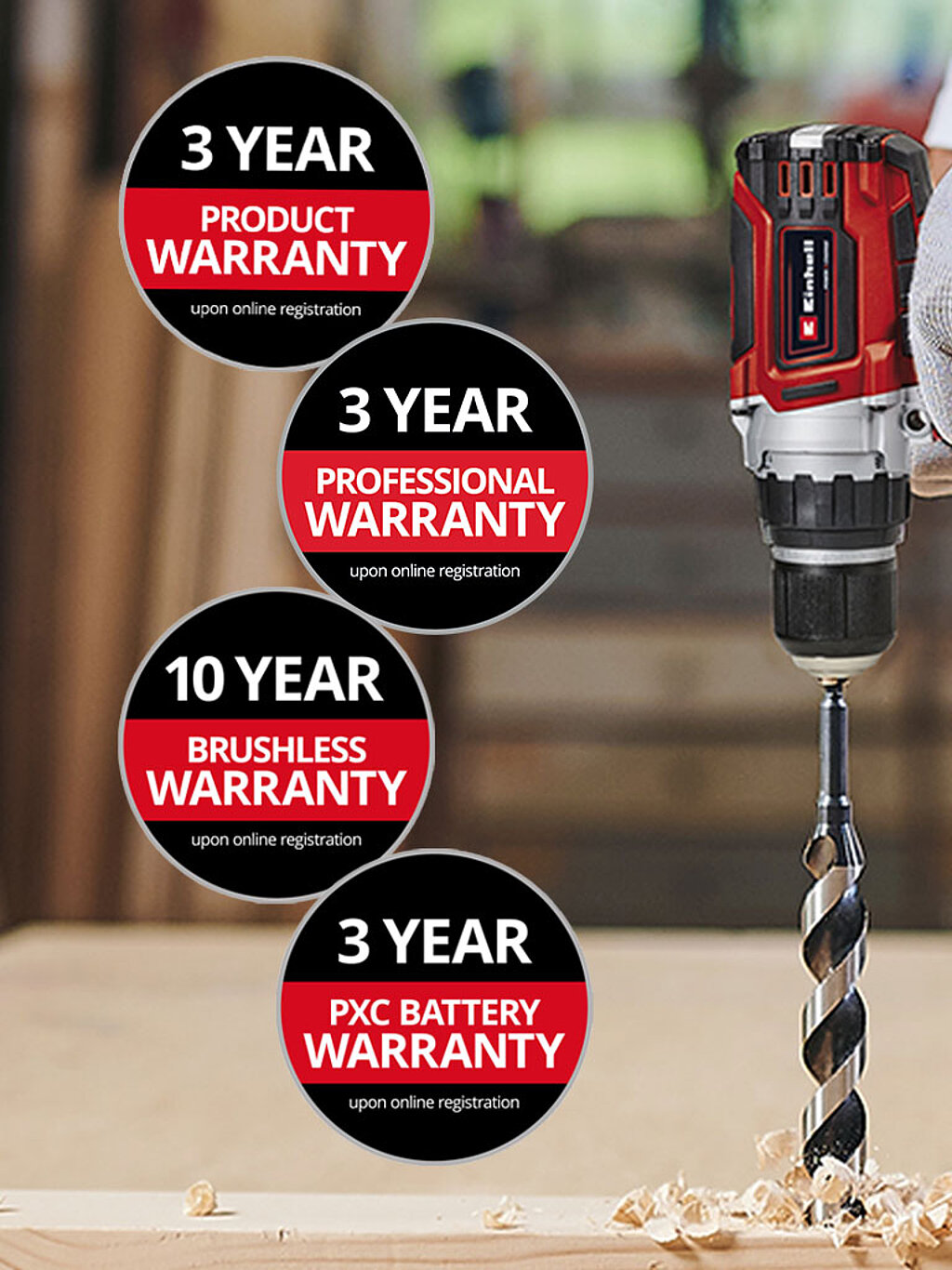 Einhell Warranties | Einhell.si