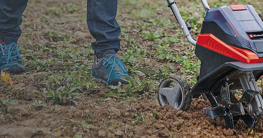 Cordless and petrol-powered ground and motor tillers | Einhell.si